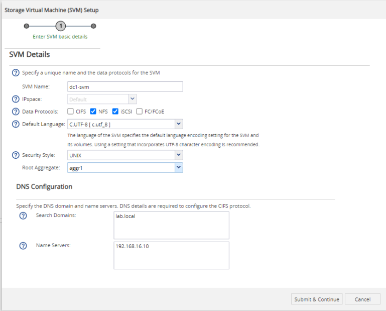 NetApp Simulator Setup – Z8N